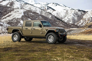 2024 Jeep Gladiator - KMC AZTEC - Machined | KMC Wheels